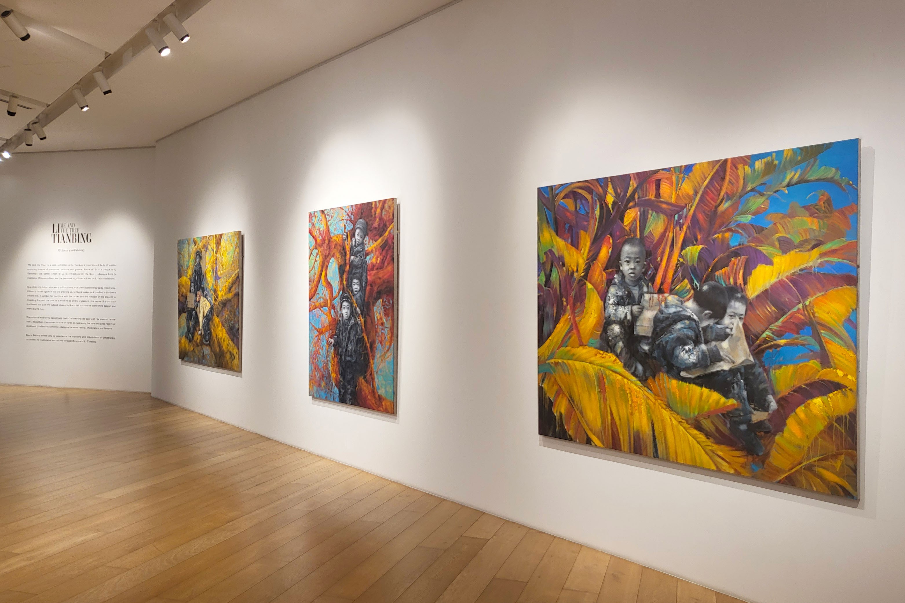 "Me and the Tree" Exhibition by Li Tianbing at Opera Gallery Singapore